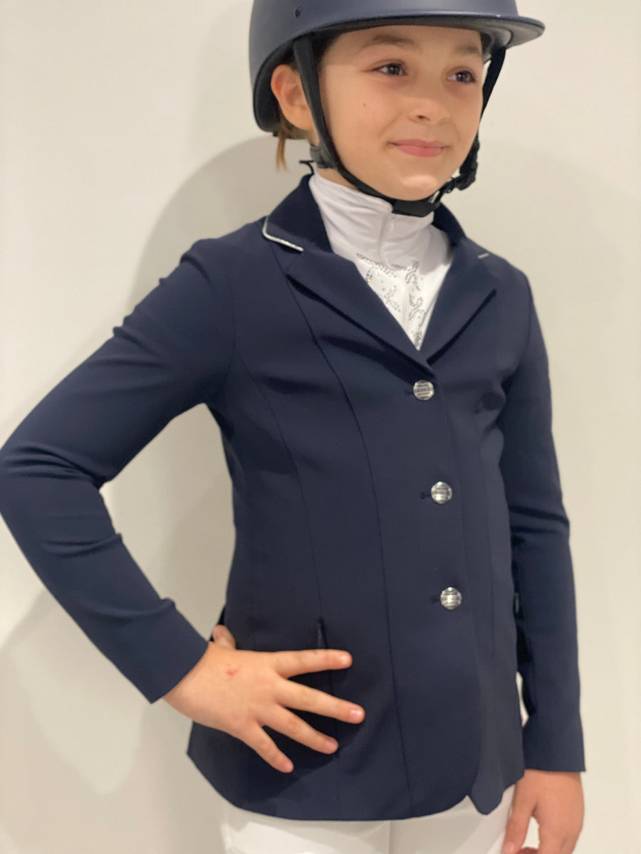 Animo custom Navy jacket – Pro Ponies UK