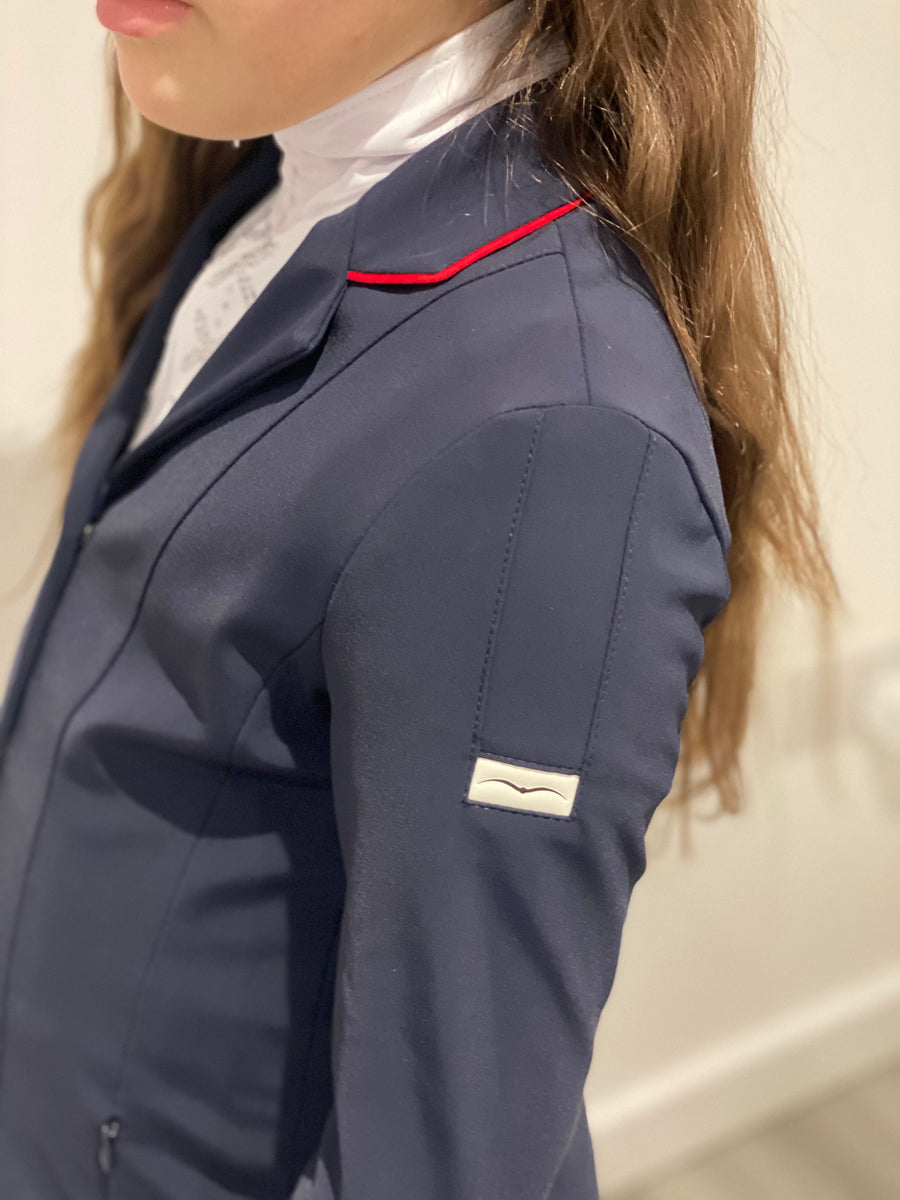 Animo custom Navy jacket – Pro Ponies UK
